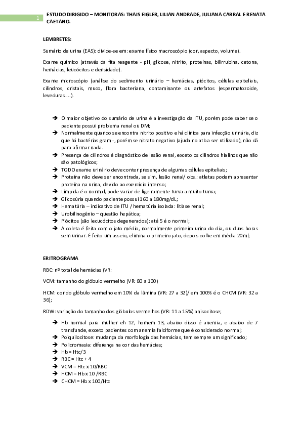 (DOC) Revisão lab prova dois (1)