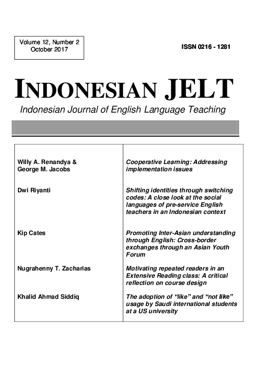 (PDF) Cooperative Learning: Addressing implementation issues