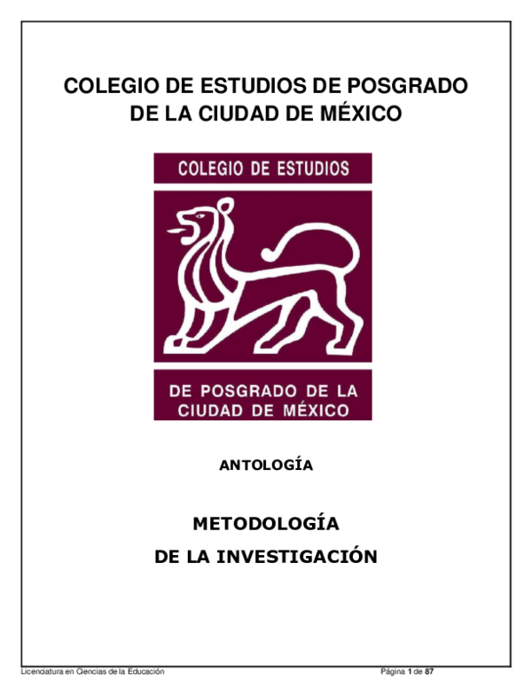 (PDF) COLEGIO DE ESTUDIOS DE POSGRADO DE LA CIUDAD DE MÉXICO