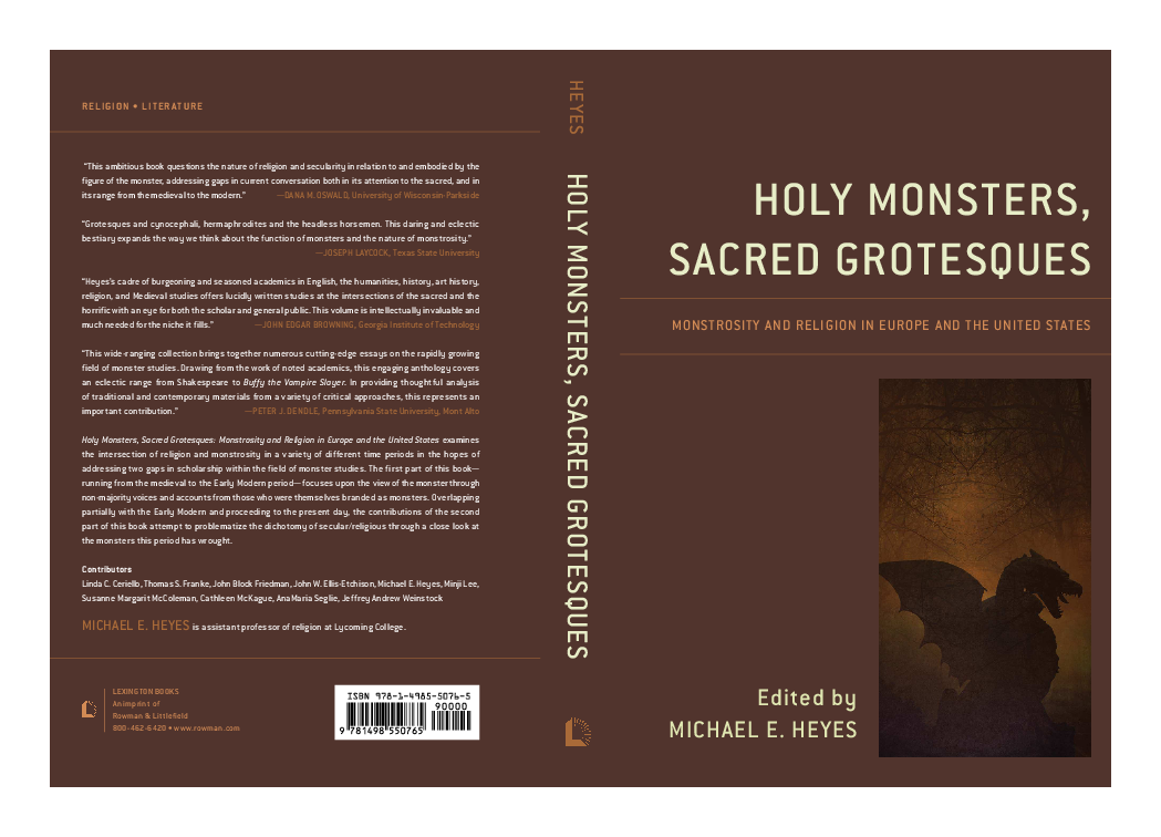 (PDF) Holy Monster, Sacred Grotesques: Monstrosity and Religion in ...