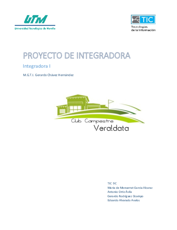 (DOC) Proyecto de integradora