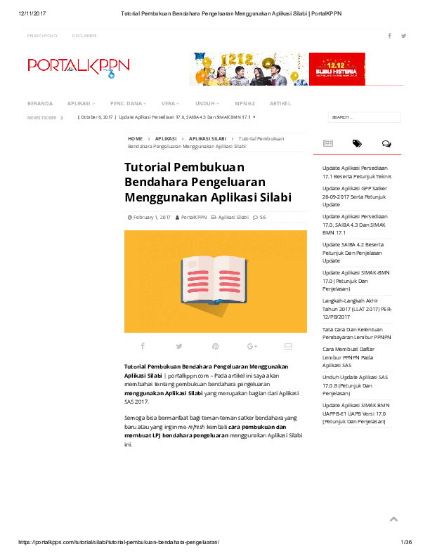 (PDF) Tutorial Pembukuan Bendahara Pengeluaran Menggunakan Aplikasi ...