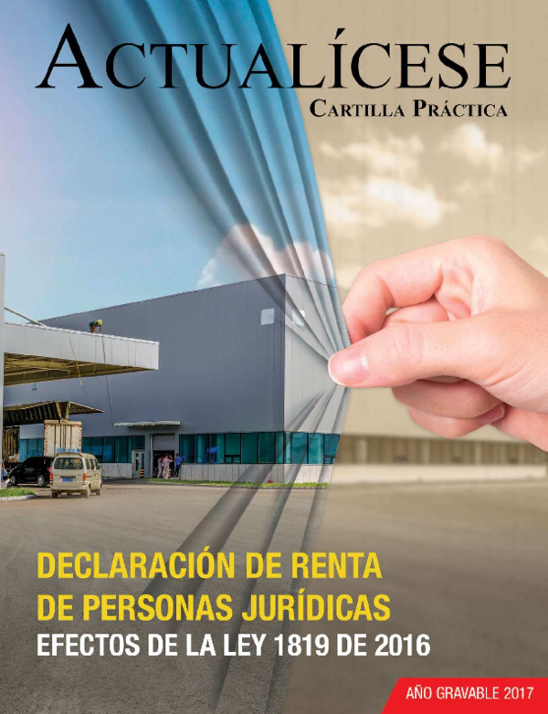 (PDF) CARTILLA DECLARACION DE RENTA