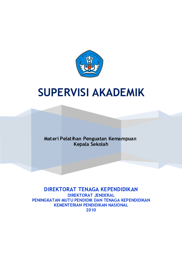 (DOC) SUPERVISI AKADEMIK