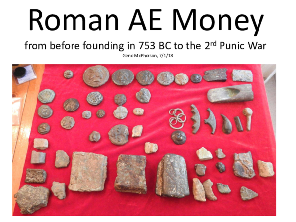 (PDF) Roman AE Money from before founding in 753 BC to the 2 rd Punic War