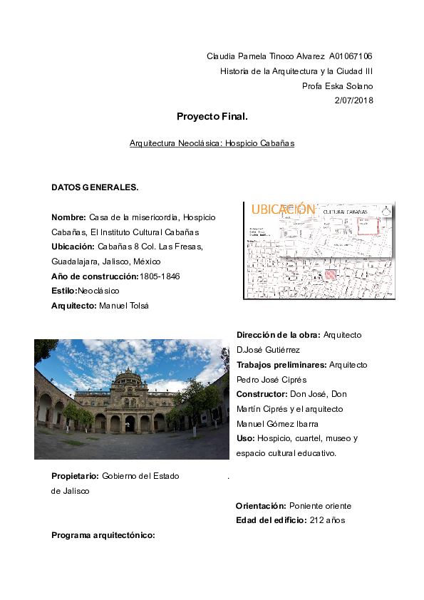 (DOC) proyecto final .docx | Claudia Pamela Tinoco - Academia.edu