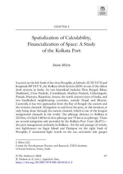 (PDF) Spatialization of Calculability, Financialization of Space: A ...