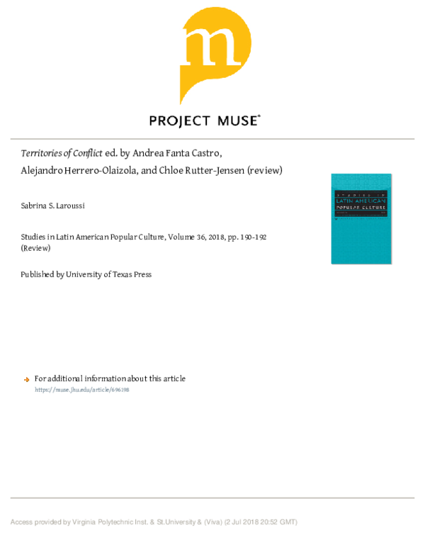 (PDF) Andrea Fanta Castro, Alejandro Herrero-Olaizola, and Chloe Rutter ...