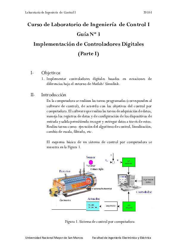 (PDF) Guia III Ingenieria de Control I