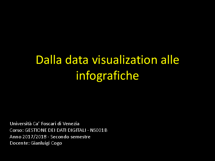 (PDF) 12 - DATA VISUALIZATION E INFOGRAFICHE | Gianluigi Cogo - Academia.edu