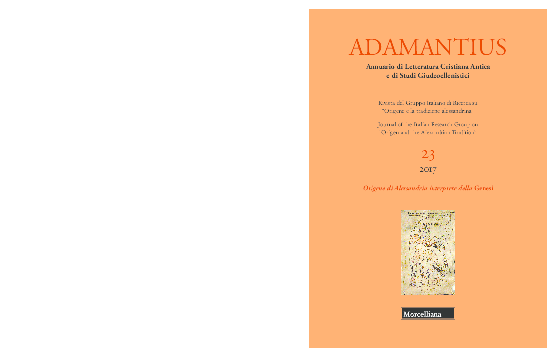 (PDF) "Punici christiani": una ricerca possibile?, in Adamantius 23 ...