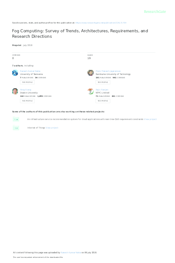 (PDF) An infrastructure service recommendation system for cloud applications with real-time QoS ...