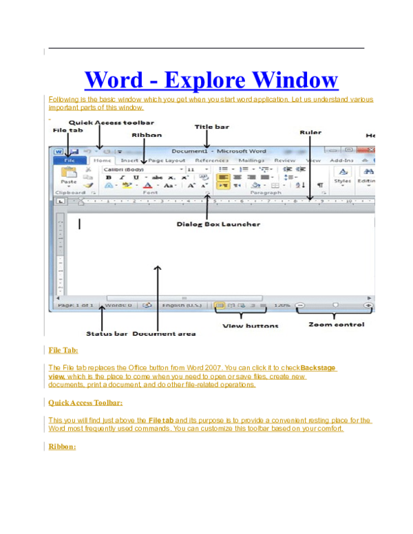 (DOC) Word -Explore Window | jonabeth kidao - Academia.edu