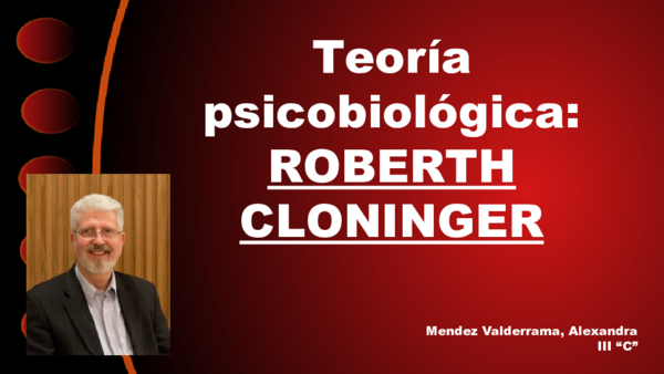 (PPT) Cloninger