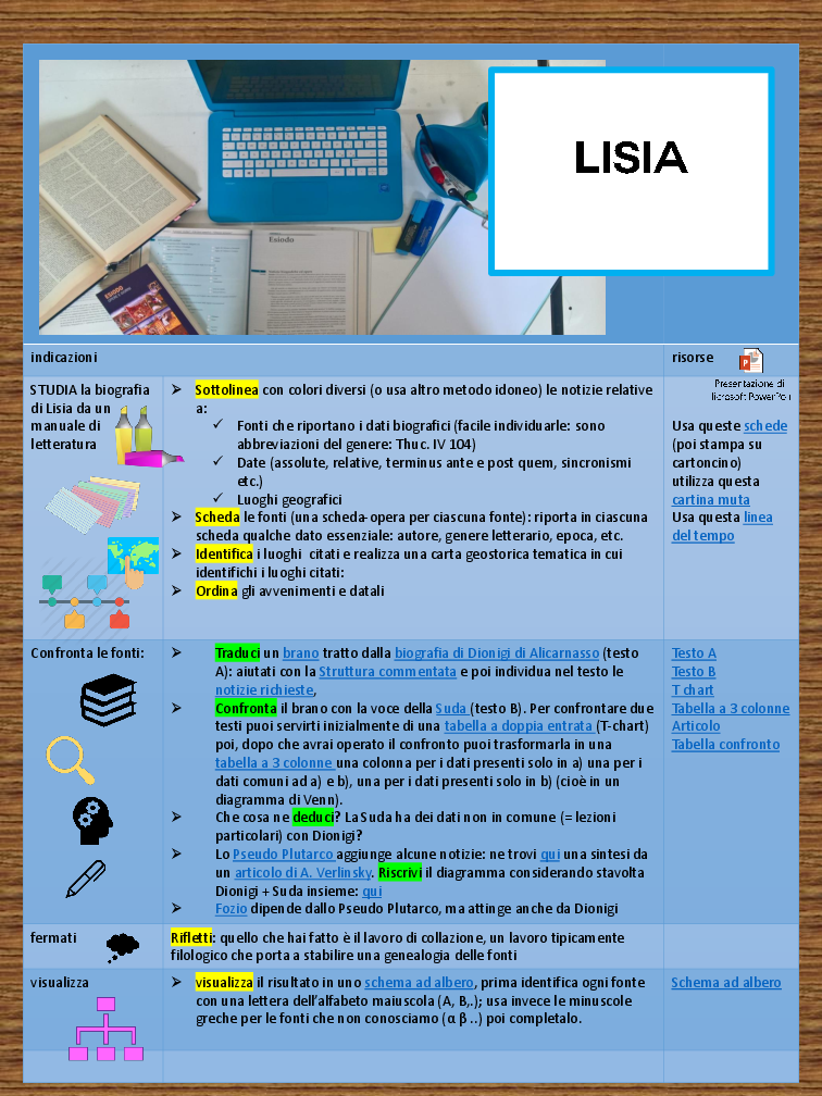 (PPT) tutorial interattivo per lo studio di Lisia