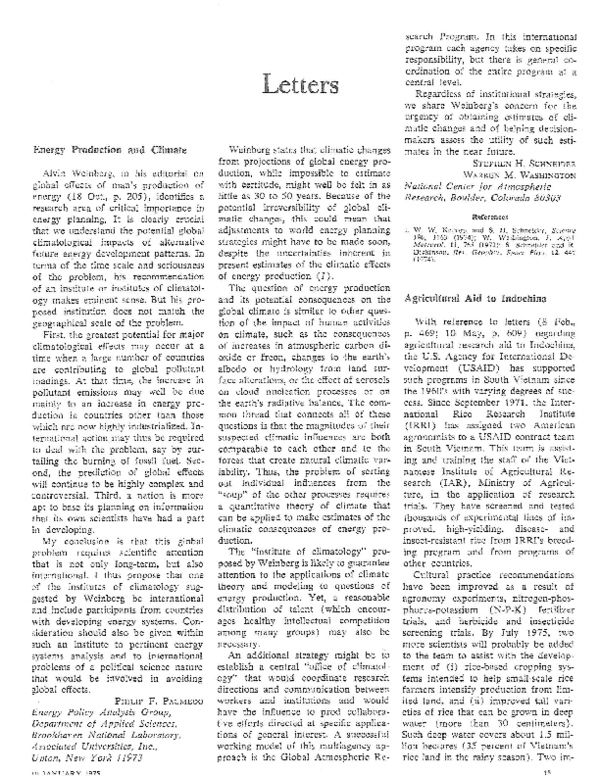 (PDF) Climate letter