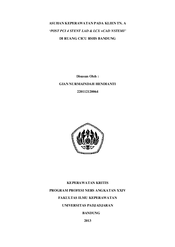(PDF) Askep Cad Nstemi