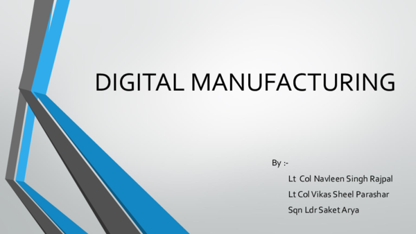 (PPT) Digital manufacturing mba665
