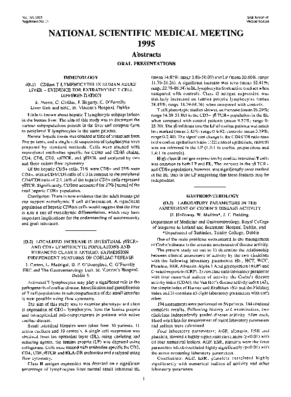 (PDF) National scientific medical meeting 1995 abstracts