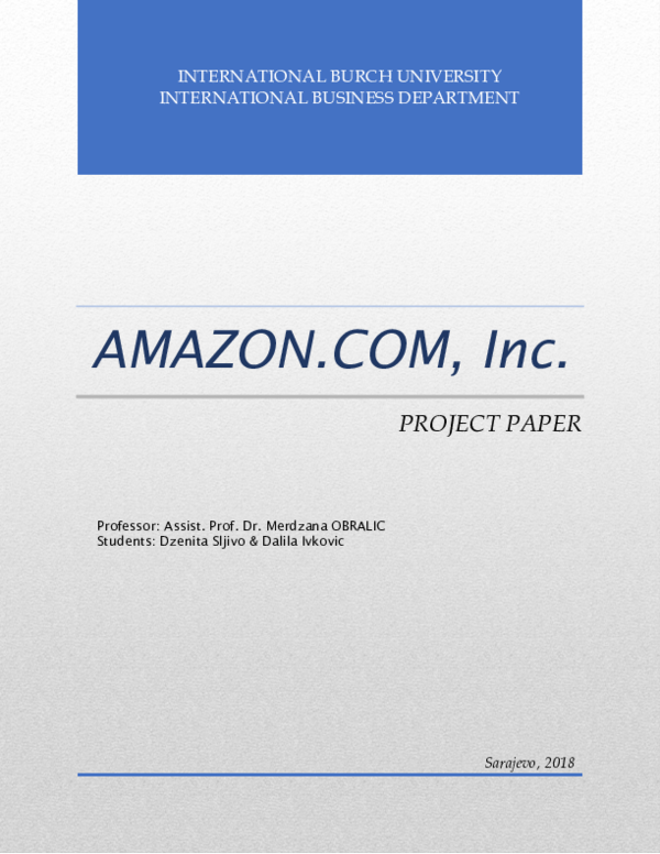 (DOC) AMAZON COM INC
