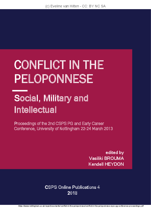 (PDF) Tyrtaeus the Spartan poet from Athens. Shifting identities as ...