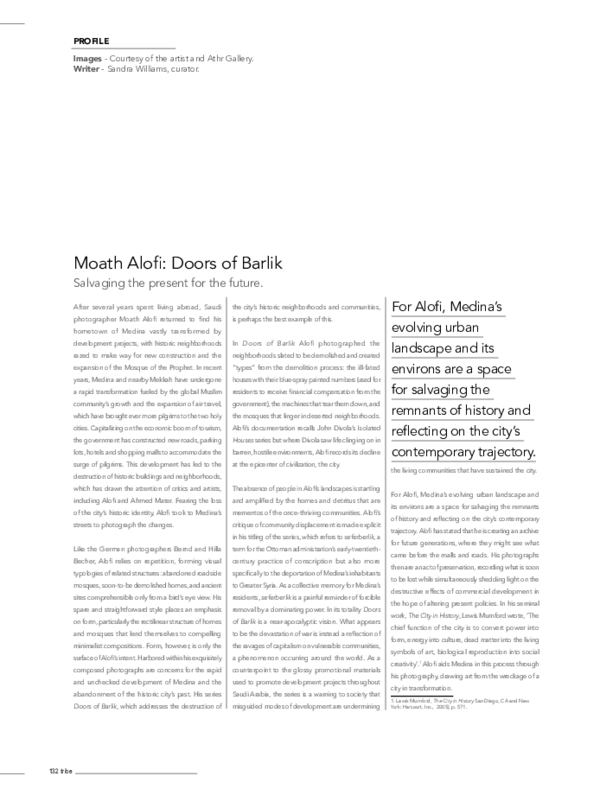 (PDF) Moath Alofi: Doors of Barlik