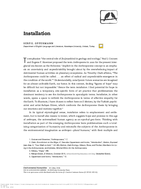 (PDF) Installation