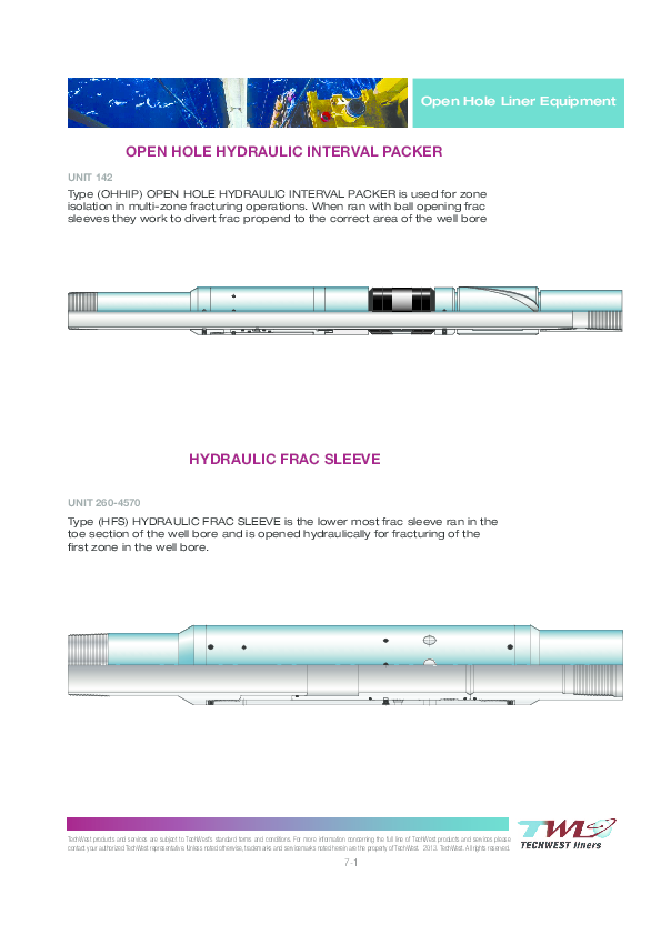 (PDF) Open Hole Liner Equipment OPEN HOLE HYDRAULIC INTERVAL PACKER ...
