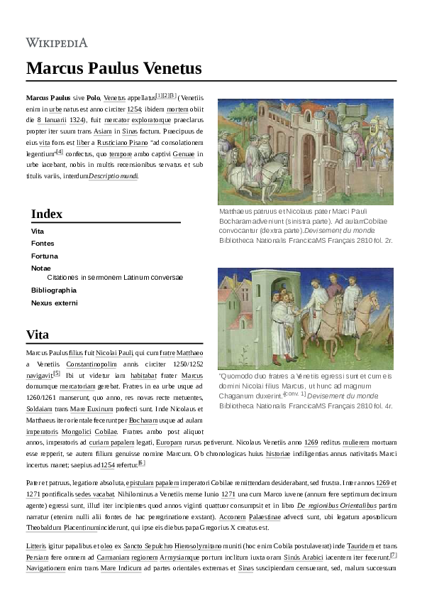 (PDF) Marcus Paulus Venetus