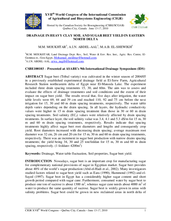(PDF) XVII th World Congress of the International Commission of ...