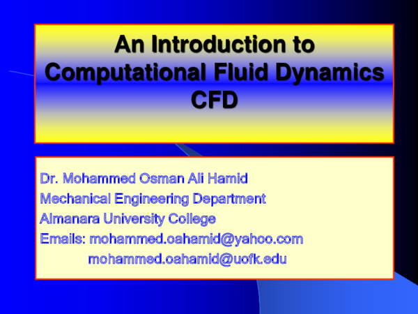 (PPT) CFD-