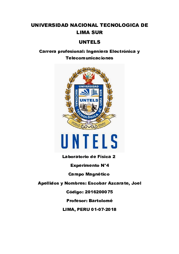 (DOC) UNIVERSIDAD NACIONAL TECNOLOGICA DE LIMA SUR UNTELS