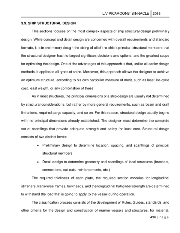 (PDF) Chapter 3 Ship Structural Design
