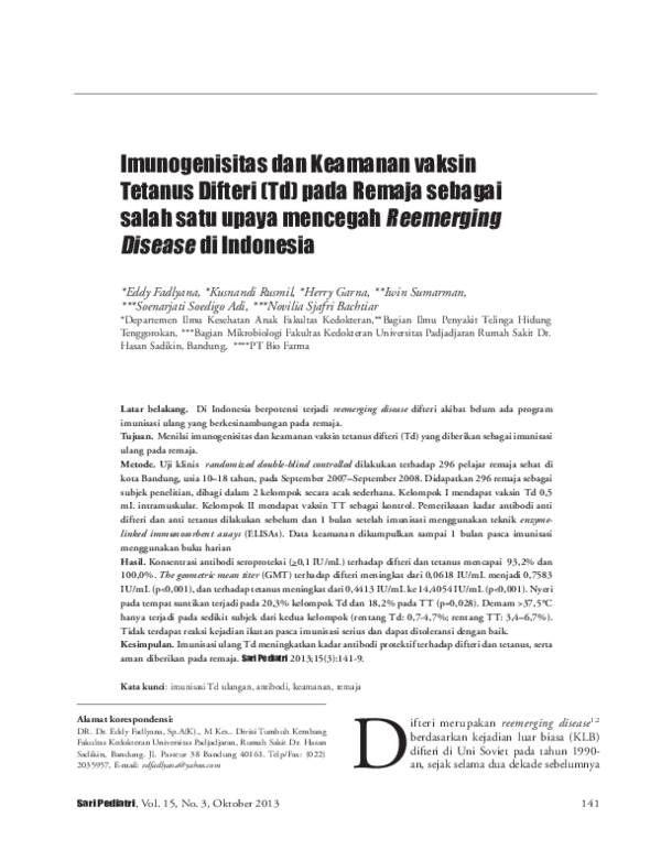 (PDF) VAKSIN TETANUS DIFTERI