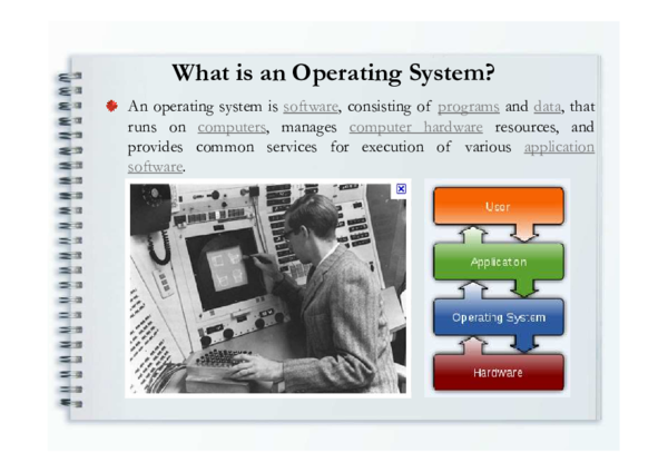 (PDF) What is an Operating System
