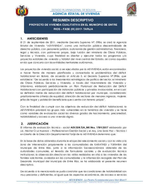 (DOC) . RESUMEN DESCRIPTIVO - ENTRE RIOS 45sh Fase VIII | Eduardo ...