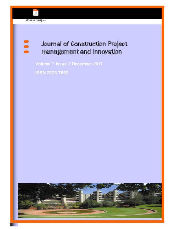 (PDF) Causes of collusion among people in construction