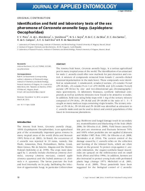 (PDF) Pires et al 2016 Journal of Applied Entomology