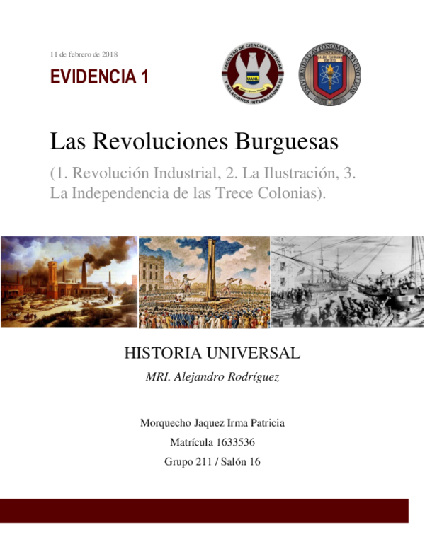 (DOC) Las revoluciones burguesas