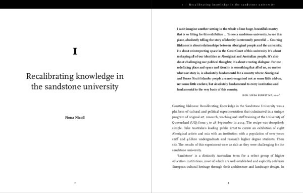 (PDF) Recalibrating knowledge in the sandstone university