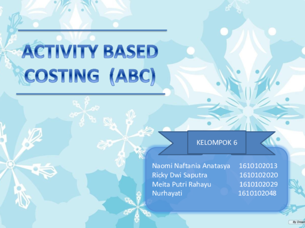 (PPT) ACTIVITY BASED COSTING ABC