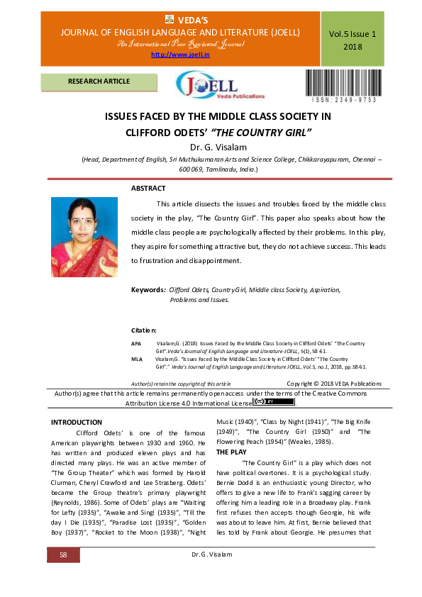 (PDF) 58-61 ISSUES FACED BY THE MIDDLE CLASS SOCIETY.pdf