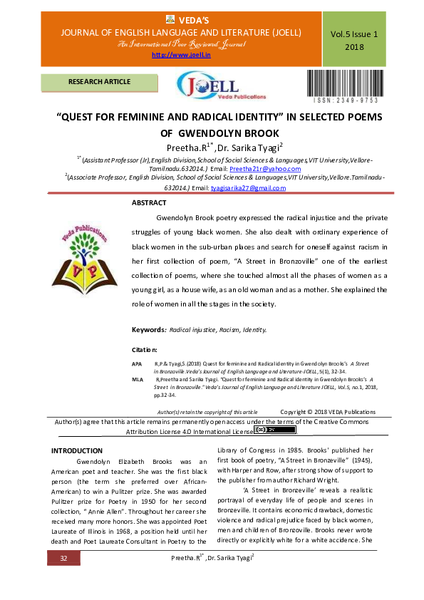 (PDF) 32-34 Quest for Feminine and Radical Identity.pdf | VEDA'S ...