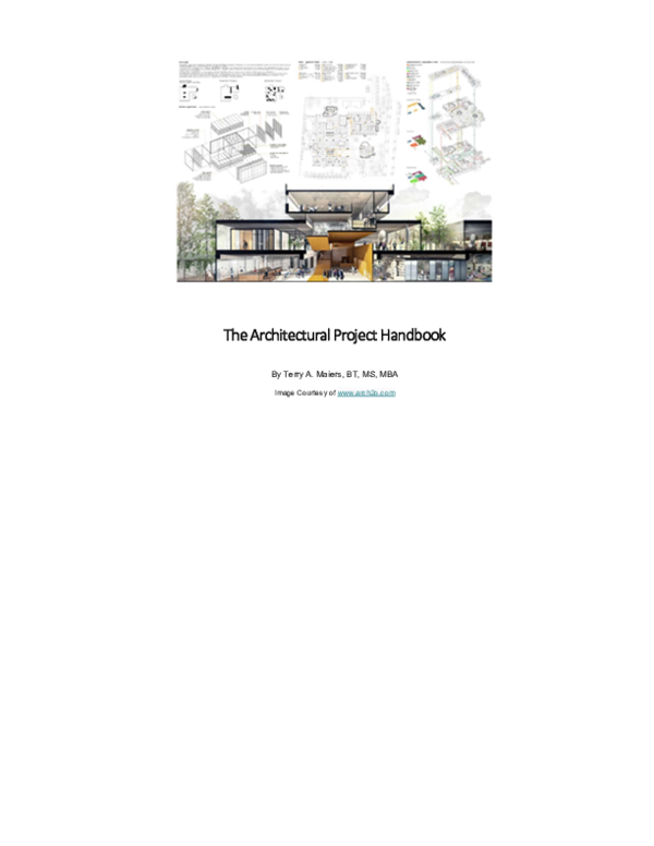 (PDF) The Architectural Project Handbook