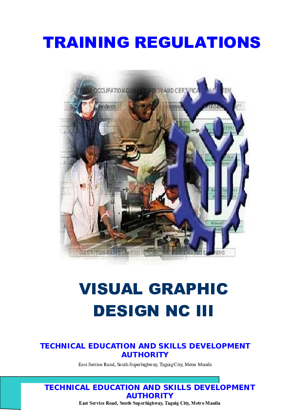 (DOC) TR - Visual Graphic Design NC III