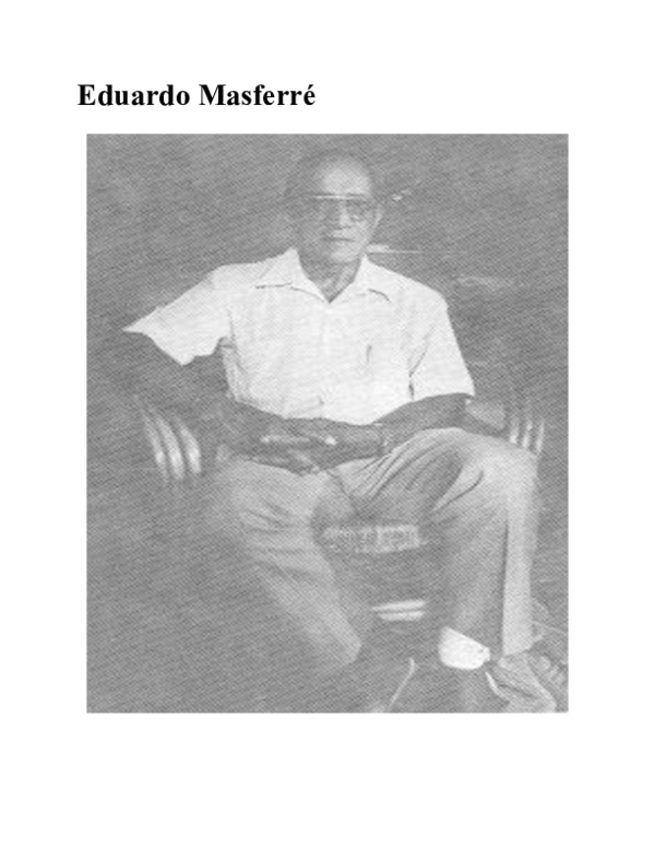 (DOC) Eduardo Masferré | Mariel Pantajo - Academia.edu