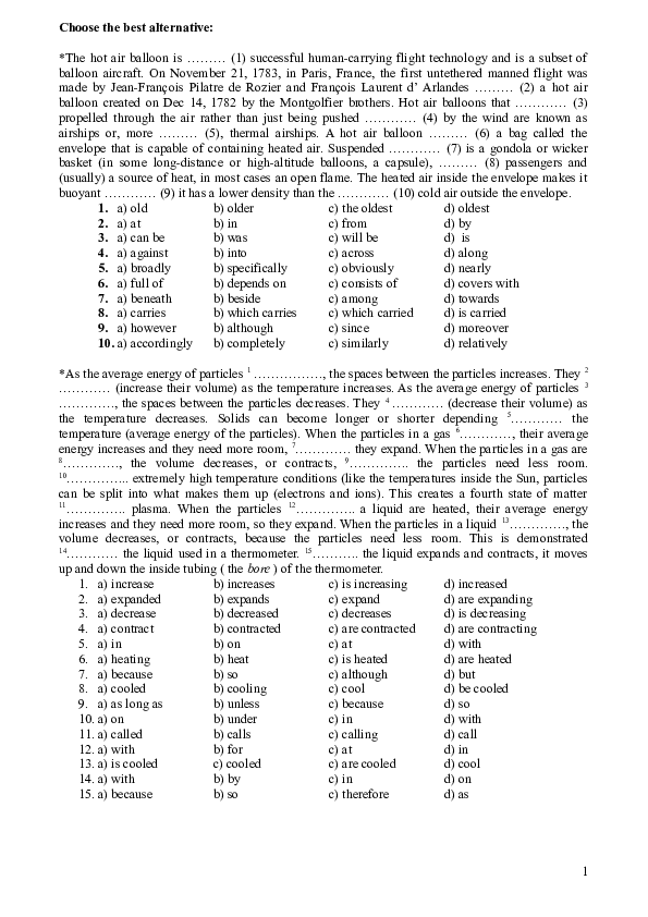 (DOC) Choose the best alternative | Girifit Hoohoh - Academia.edu