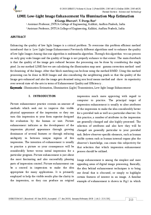 (PDF) LIME: Low-Light Image Enhancement Via Illumination Map Estimation