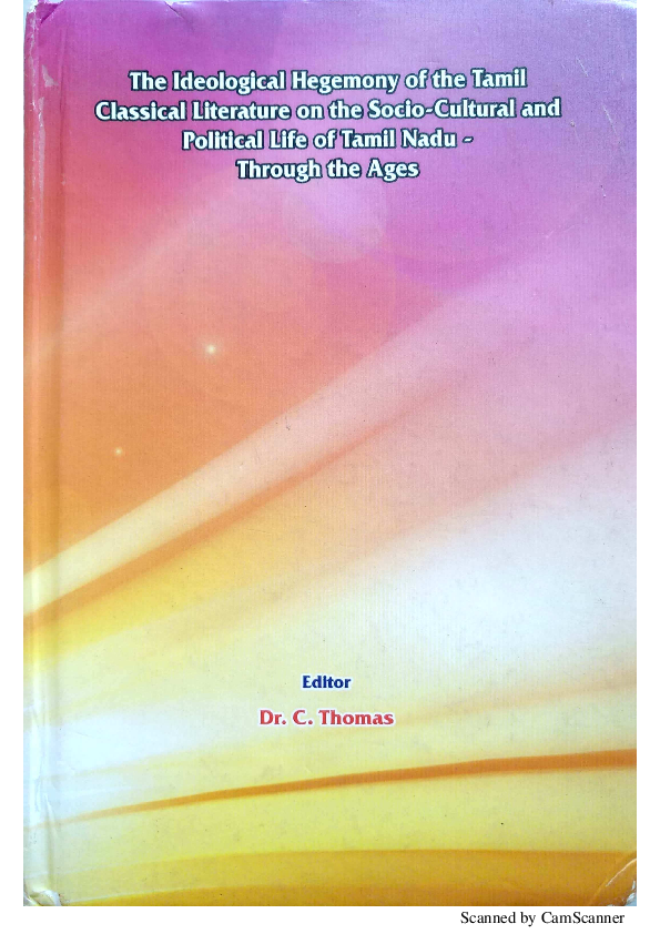 (PDF) Kadamba Kerala and the 'People of Kadambu Tree' in the Tamil ...