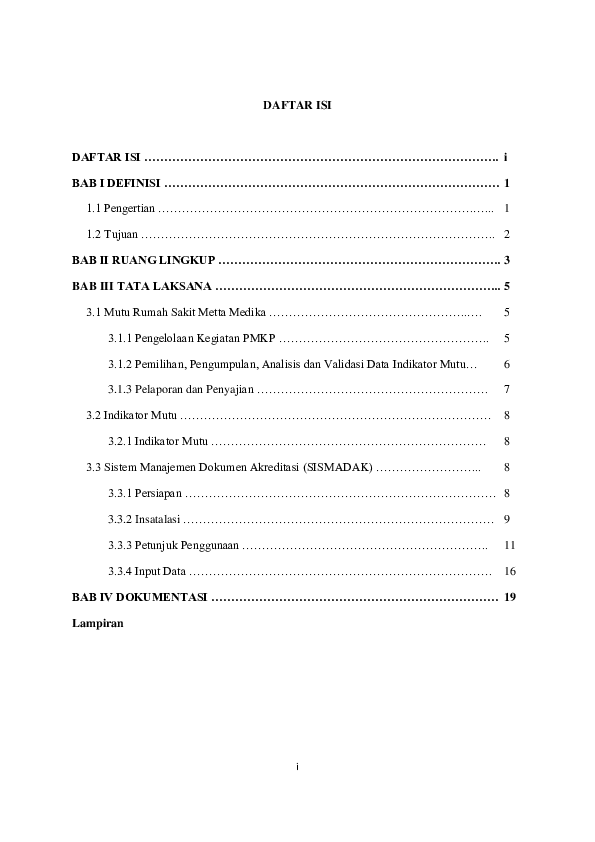 (DOC) DAFTAR ISI PANDUAN
